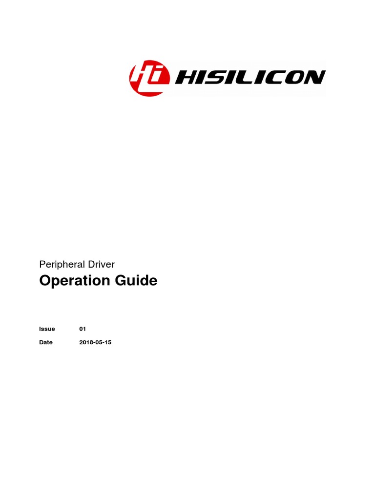 Peripheral Driver Operation Guide | PDF | Usb Flash Drive | Device Driver Peripheral Driver Operation Guide | PDF | Usb Flash Drive | Device Driver