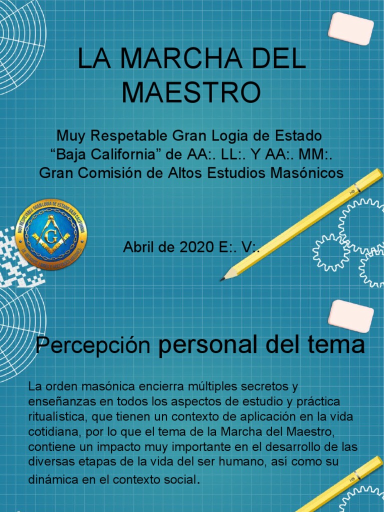 La Marcha del Maestro Masón | PDF | Masonería