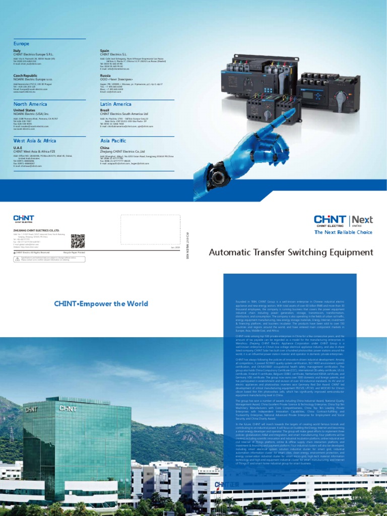 Chint Ats | PDF | Humidity | Photovoltaics