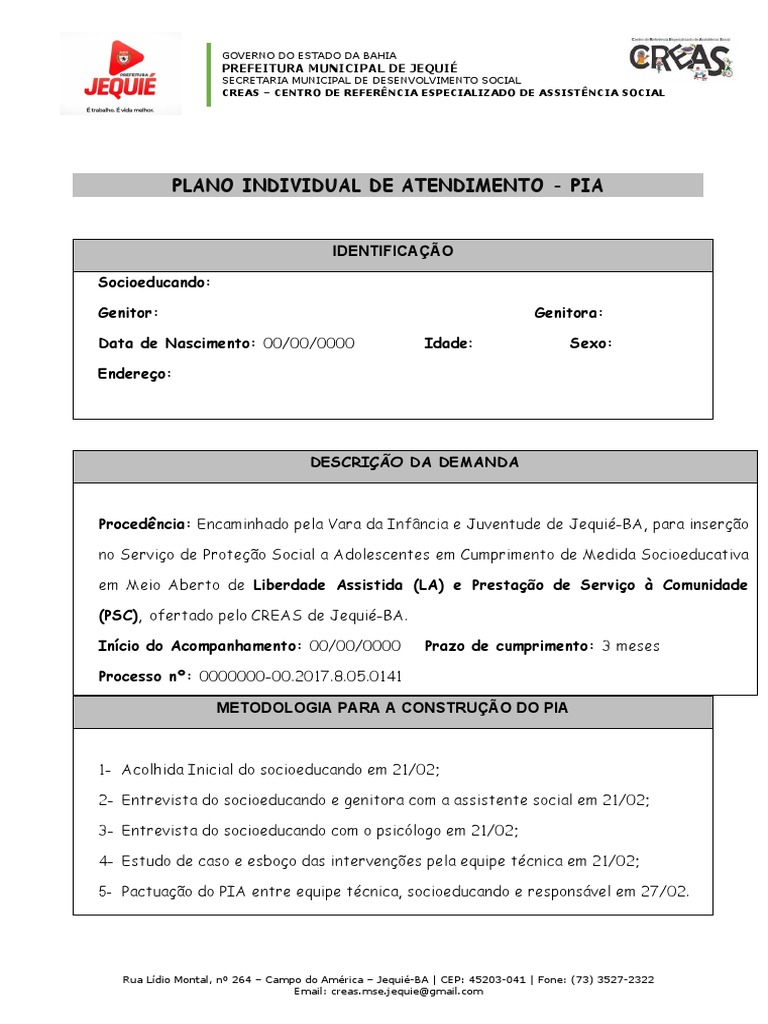 Modelo Pia | PDF | Sociologia