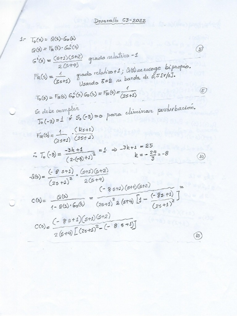 Pauta C3 s1 2022 | PDF