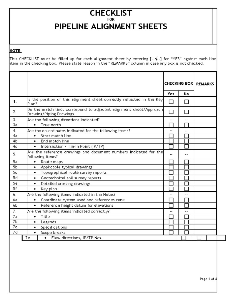 Check Pipeline Alligment | PDF | Pipeline Transport | Pipe (Fluid ...
