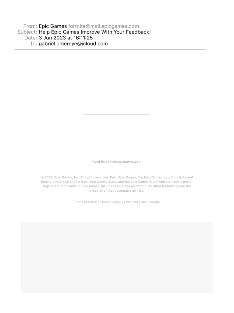 Epic Games Help and Feedback Portal | PDF