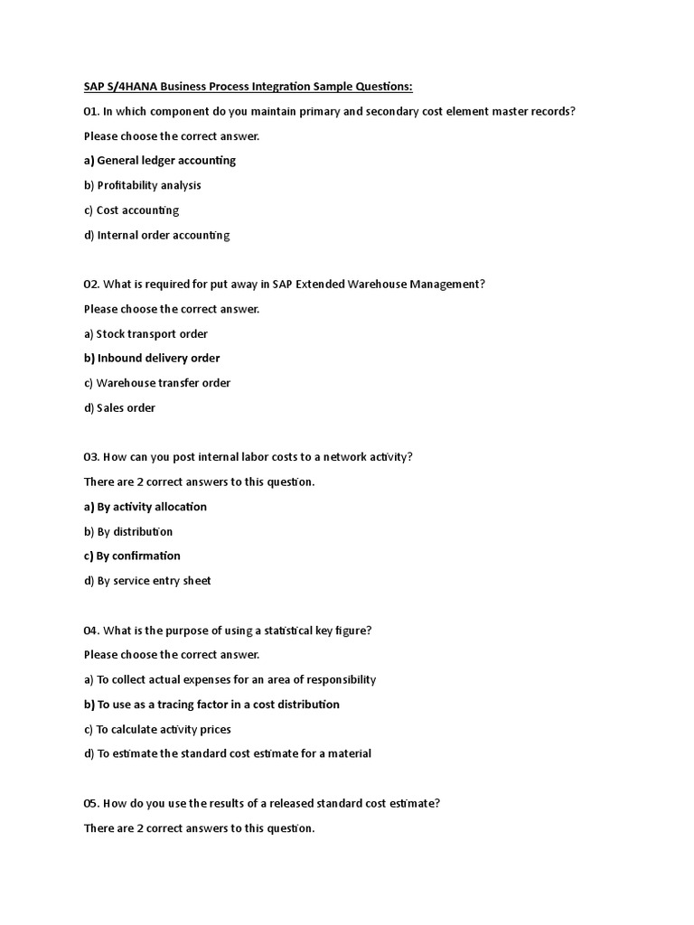 Sap S | PDF | Cost | Computing