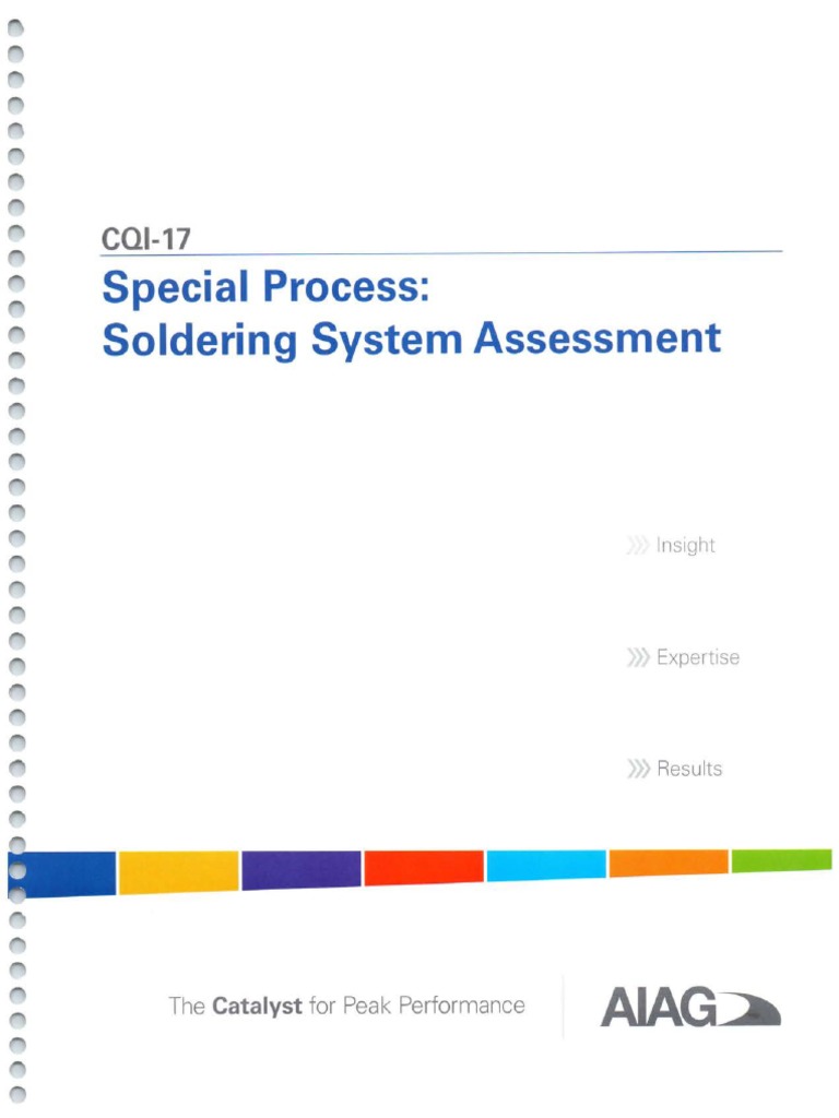 Aiag Cqi-17 | PDF