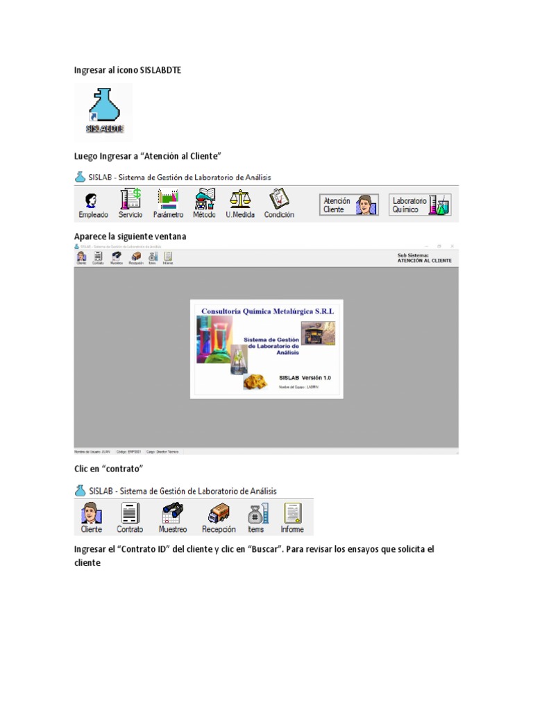 Sislab Ingeniero Detallado | PDF