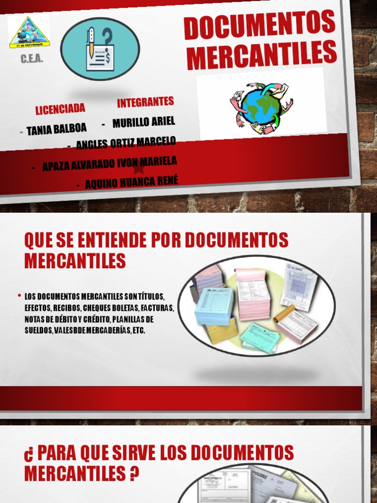 Documentos Mercantiles | PDF | Cheque | Pagaré