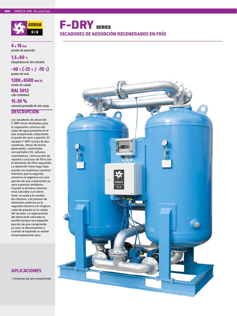 F Dry | PDF | Adsorción | Presión