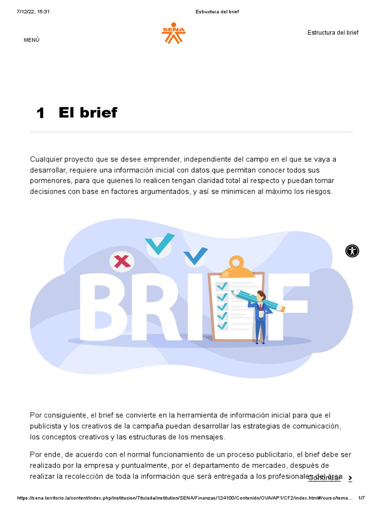 Estructura Del Brief | PDF | Publicidad | Marketing