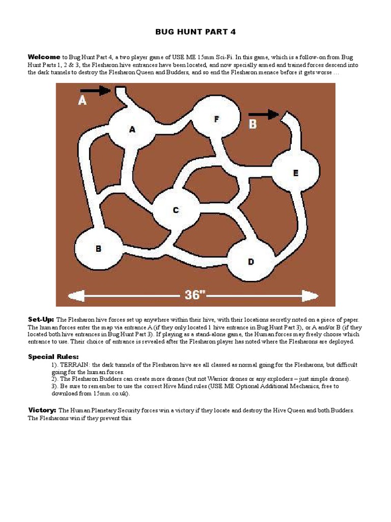 Scenario 6 Bug Hunt Part 4 | PDF | Military | Warfare