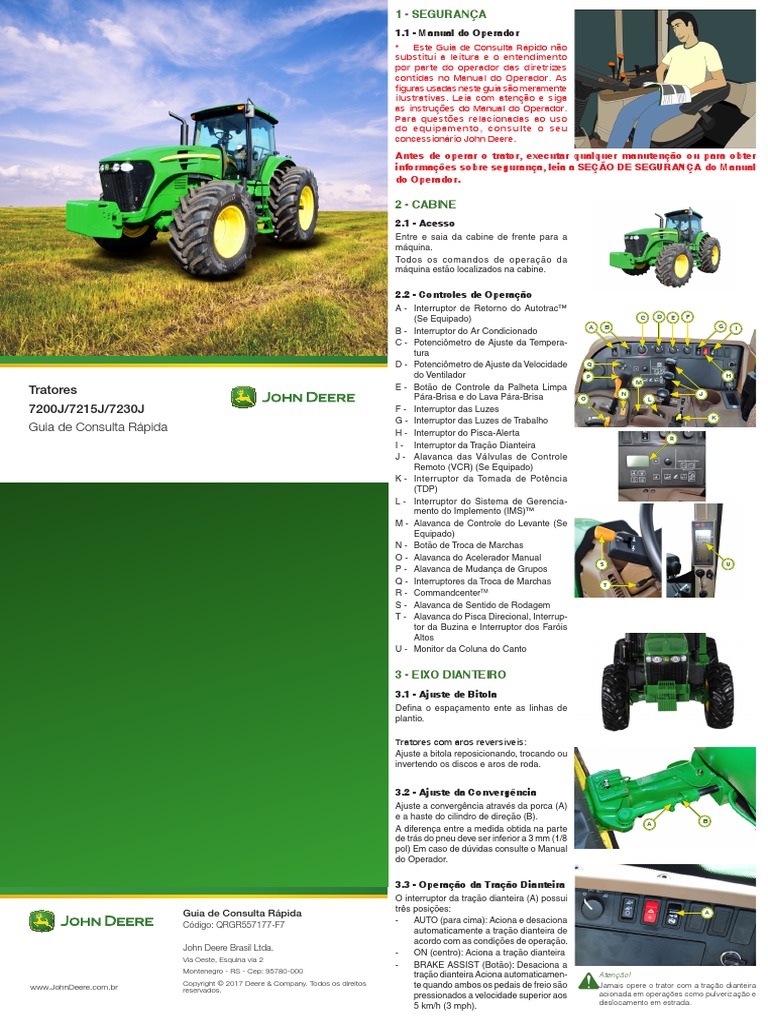 Guia Rapido 8R | PDF | Trator | Pneu