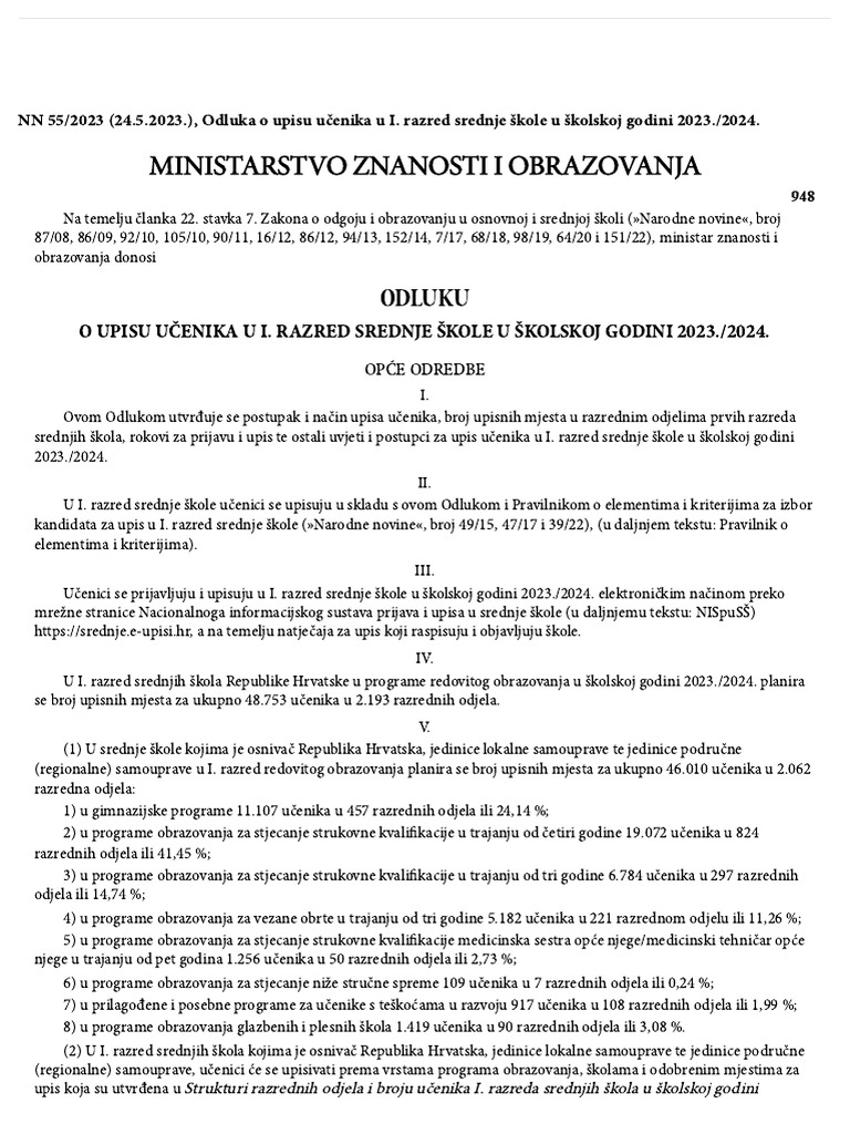 Odluka | PDF