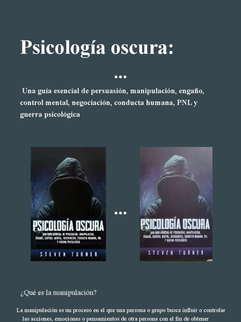 Psicología Oscura | PDF | Las emociones | Sicología