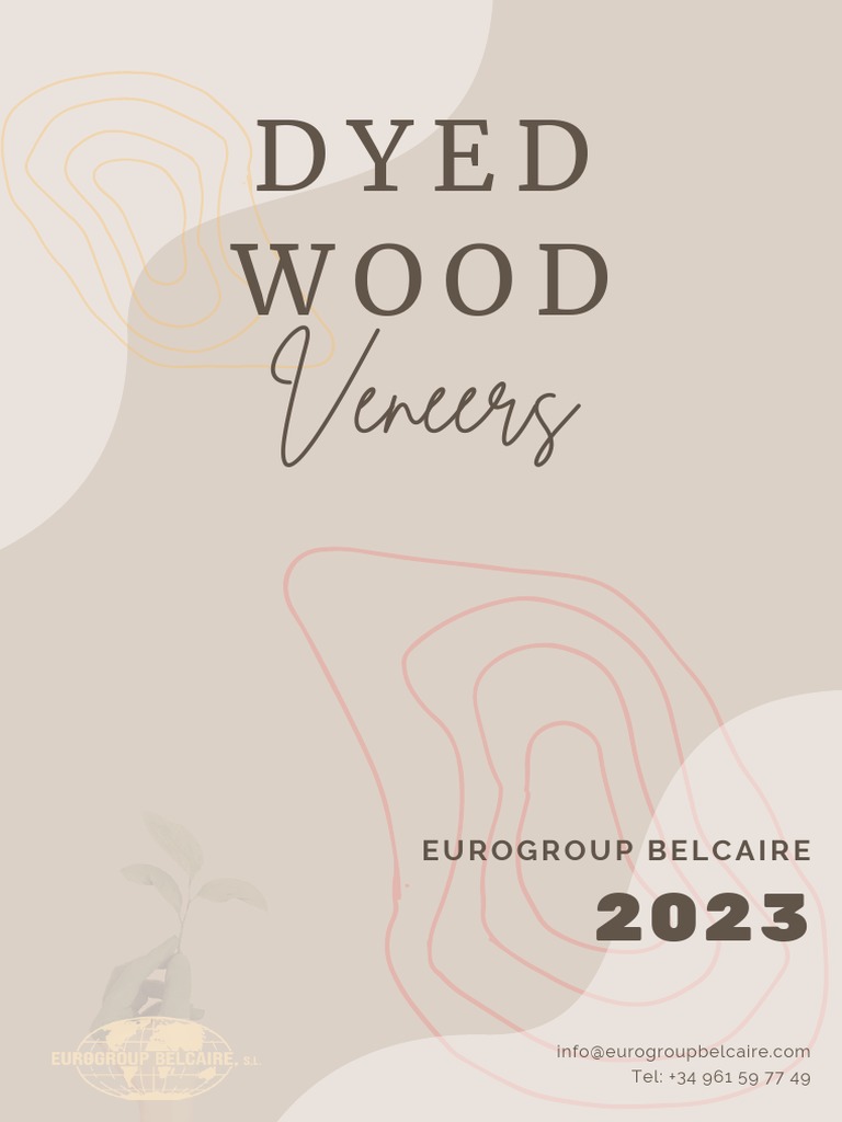 Dyed Venners Catalog 2023 Eurogroup Belcaire | PDF | Wood | Woodworking