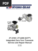 ZT 2800 ZT 3100 ZT 3400 BLN 52441 Hydro Gear Service and Repair Manual ...