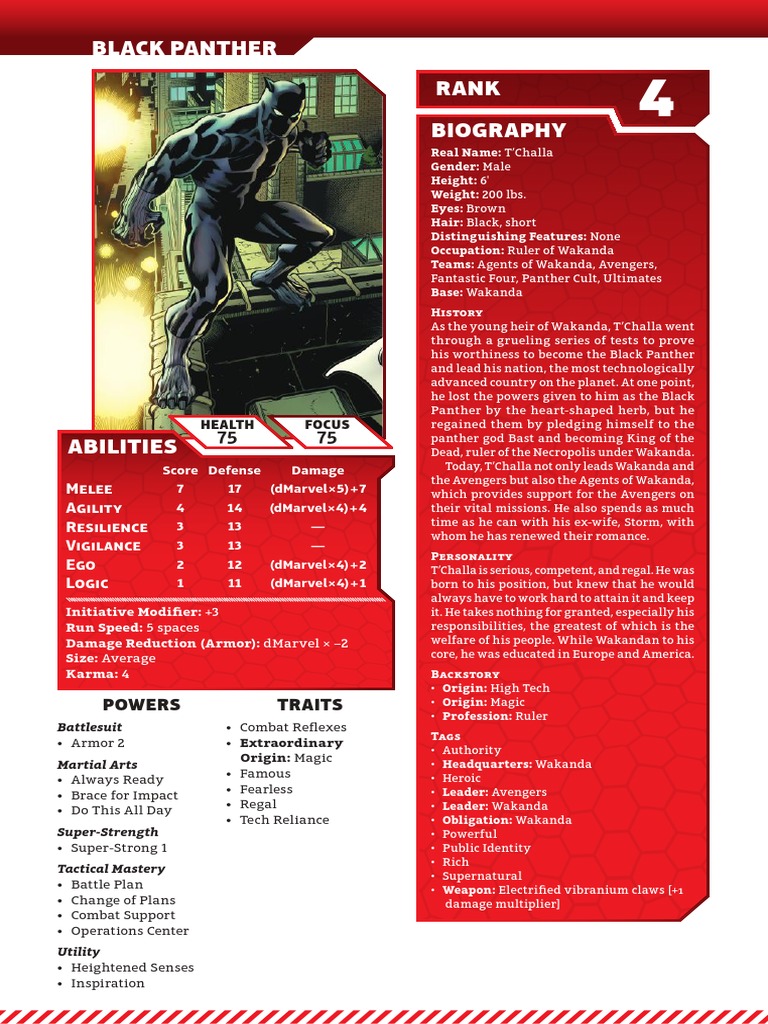 MMRPG 1.3 Character Profiles Update 112122 | PDF | Spider Man