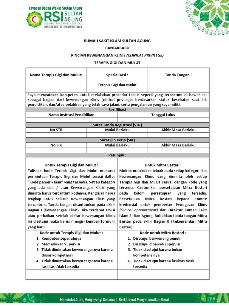 RKK TGM (Perawat Gigi) | PDF