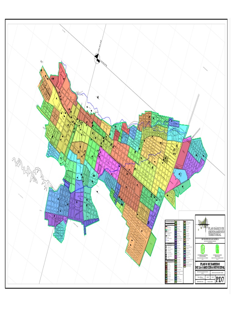 Plano Barrios Aguachica | PDF