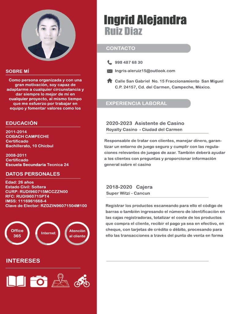 C V Ingrid Ruiz Diaz Compressed | PDF