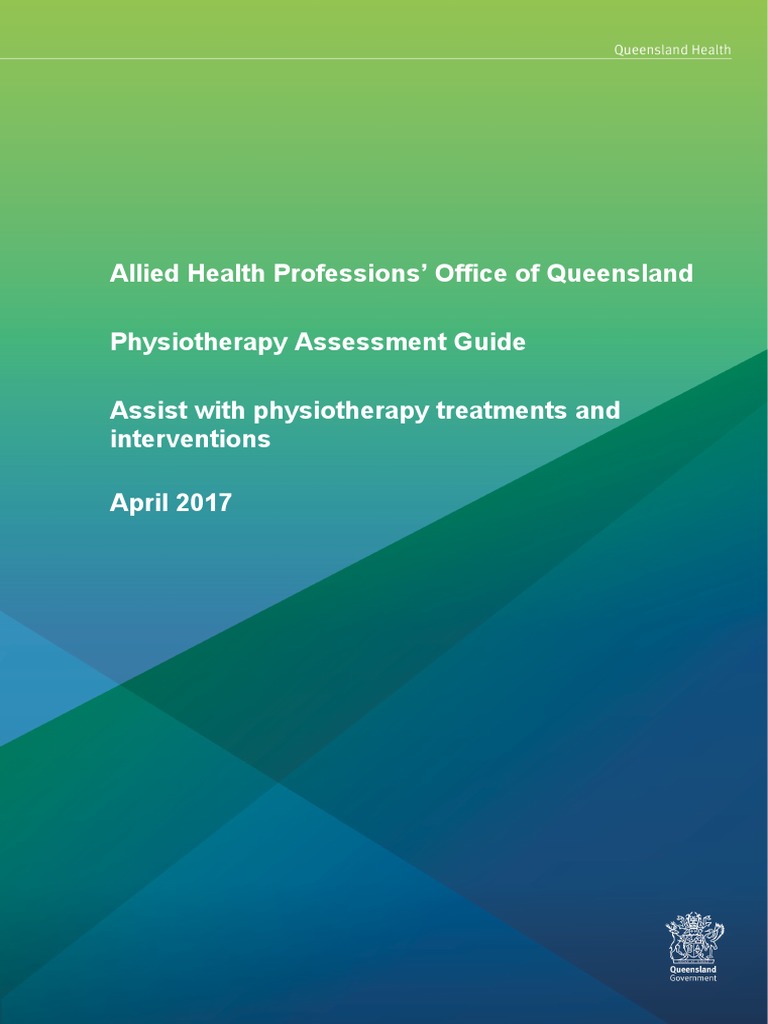 AG Physio Treatments | Download Free PDF | Physical Therapy | Health Professional