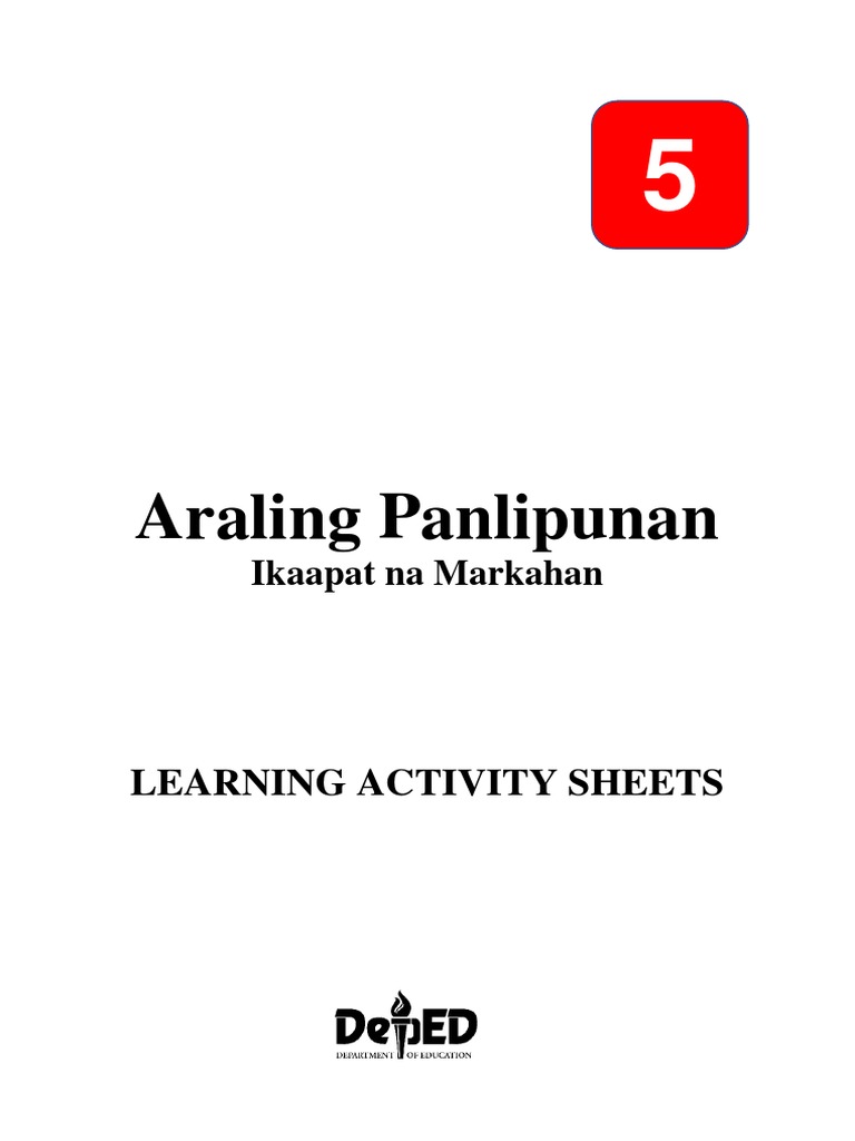 Ap 5 Las Q4 | Download Free PDF | Philippines
