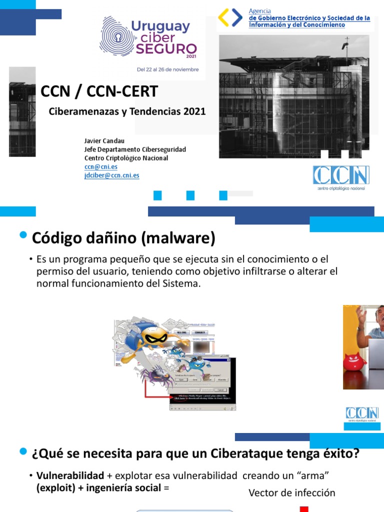 Servicios CCN-CERT. Ciberamenazas 2021 | PDF | Seguridad | La seguridad informática