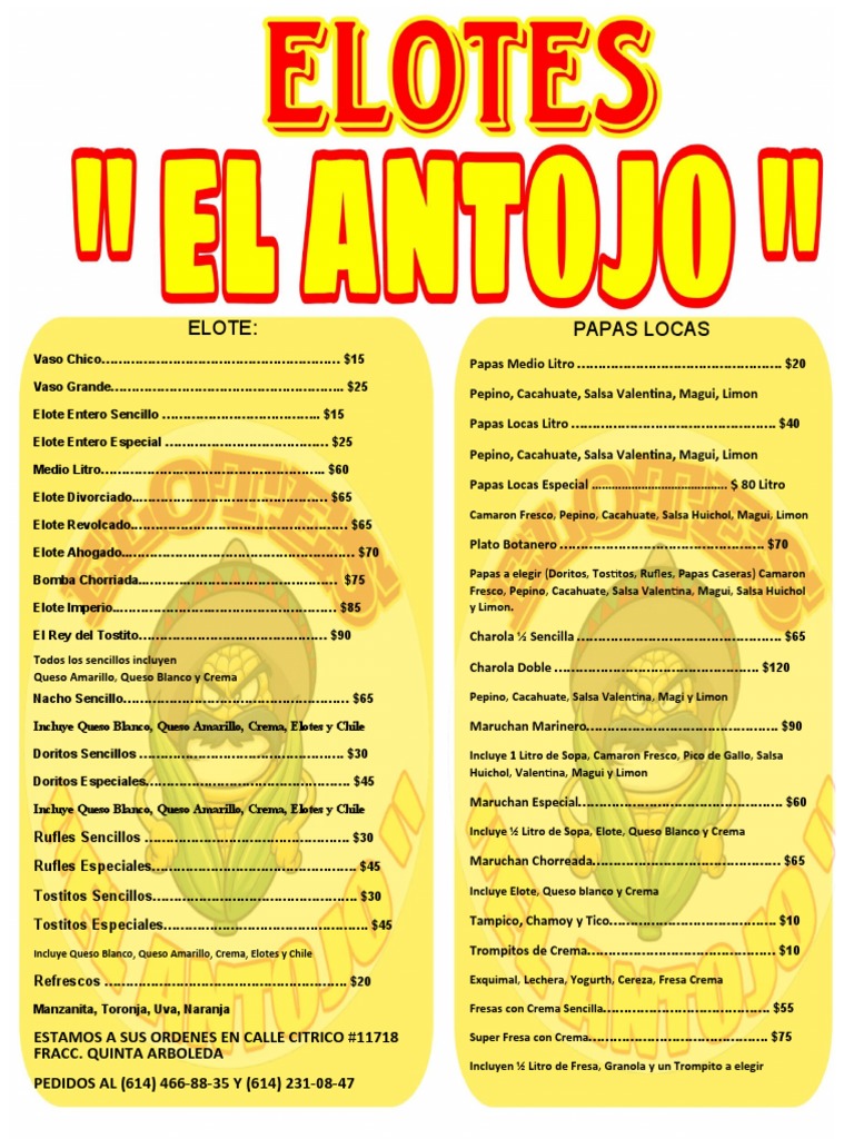 Elotes | PDF | Cocinando | Cocina