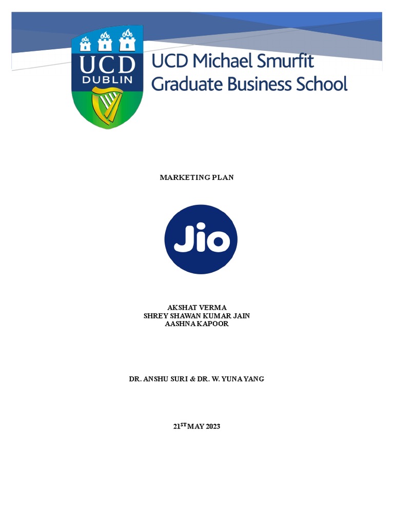 Jio Marketing Strategy | Download Free PDF | Pricing | Business