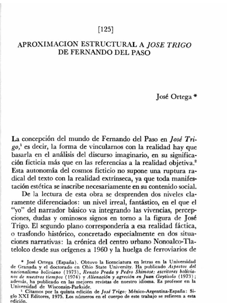 José Trigo | PDF