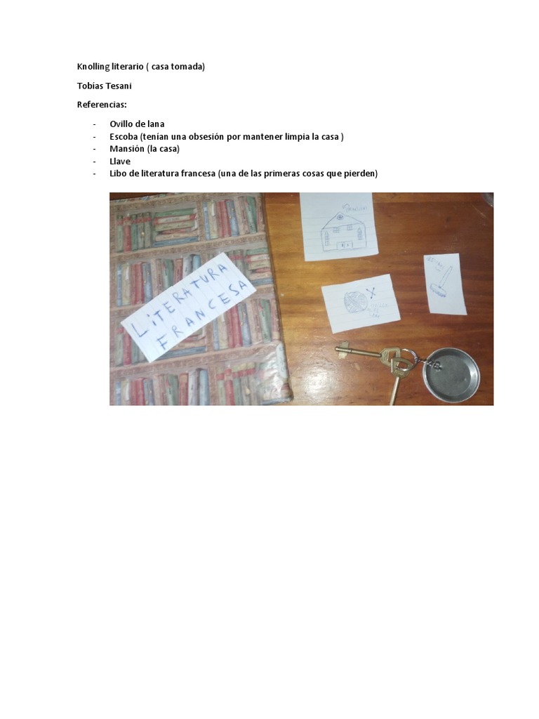 Knolling literario | PDF