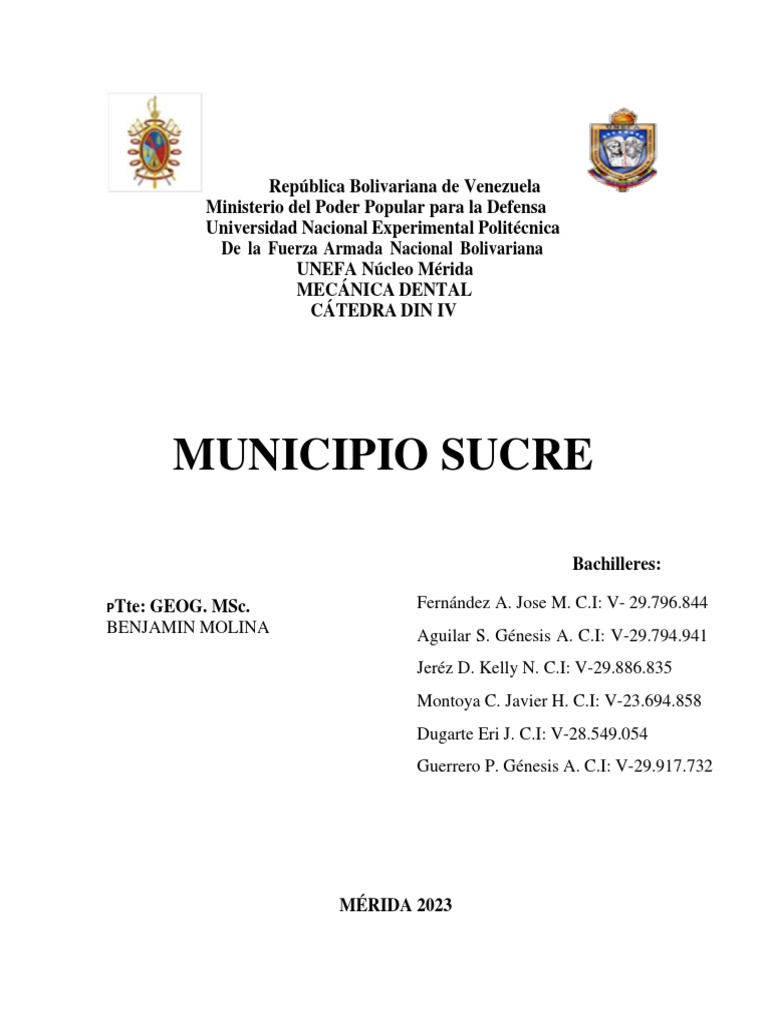 Municipio Sucre | PDF