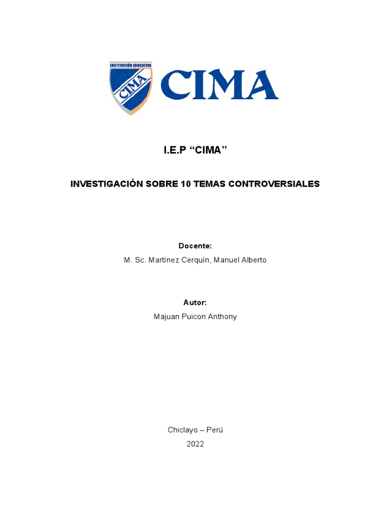 Temas Controversiales: Debate y Análisis | PDF | Aborto | Pena capital