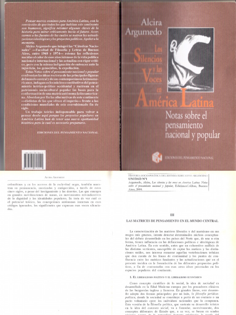 Alcira Argumedo | PDF | Objetividad (filosofía) | Verdad