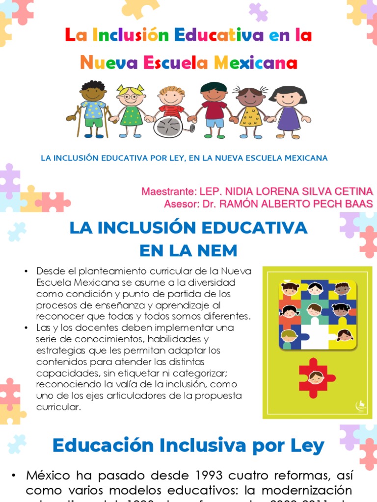 Inclusión Educativa en la NEM | PDF | Inclusión (Educación) | Aprendizaje