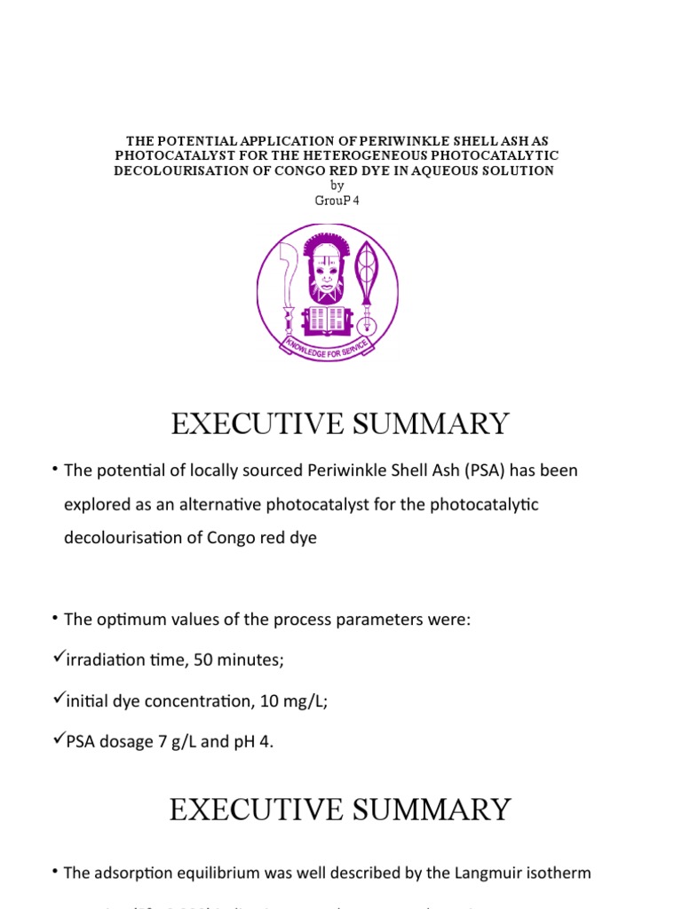 The Potential Application of Periwinkle Shell Ash As-Group4 (Autosaved ...
