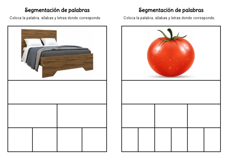 Segmentación de Palabras 1 - 2 | PDF