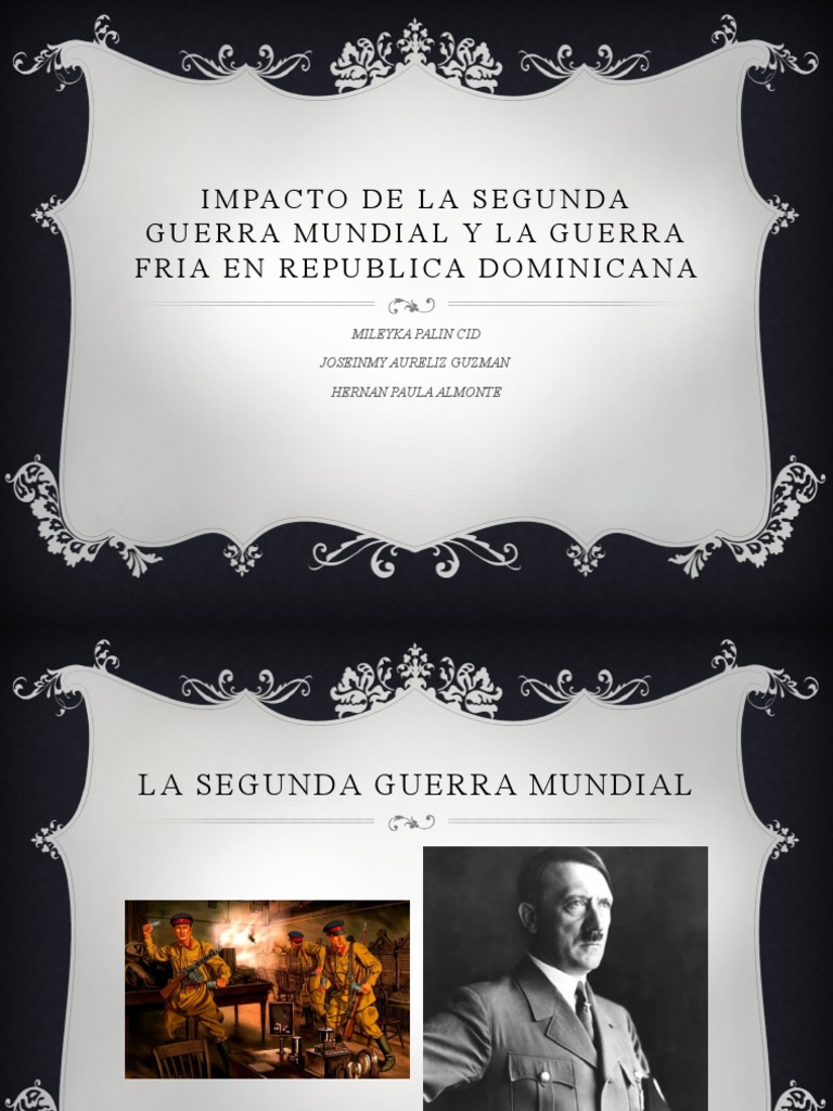 Impacto de la Guerra Fría y WWII en RD | PDF | Historia