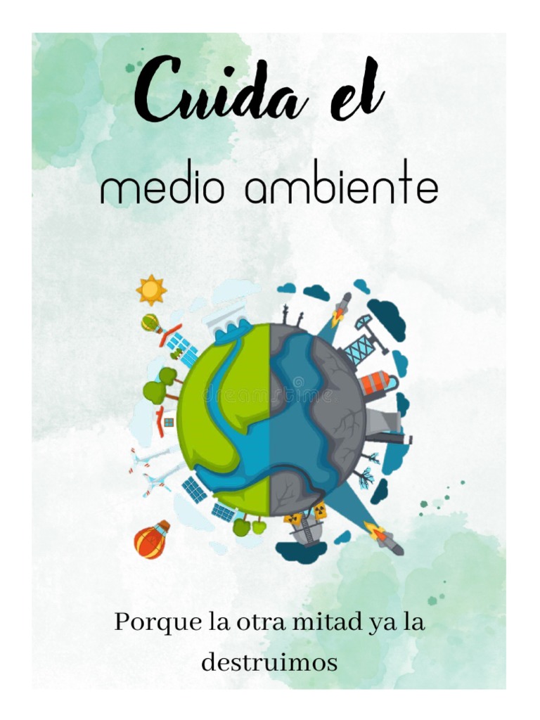 Afiche Sobre El Medio Ambiente | PDF