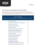 Star Wars Legends Chronological Checklist | PDF | Works Based On Star ...