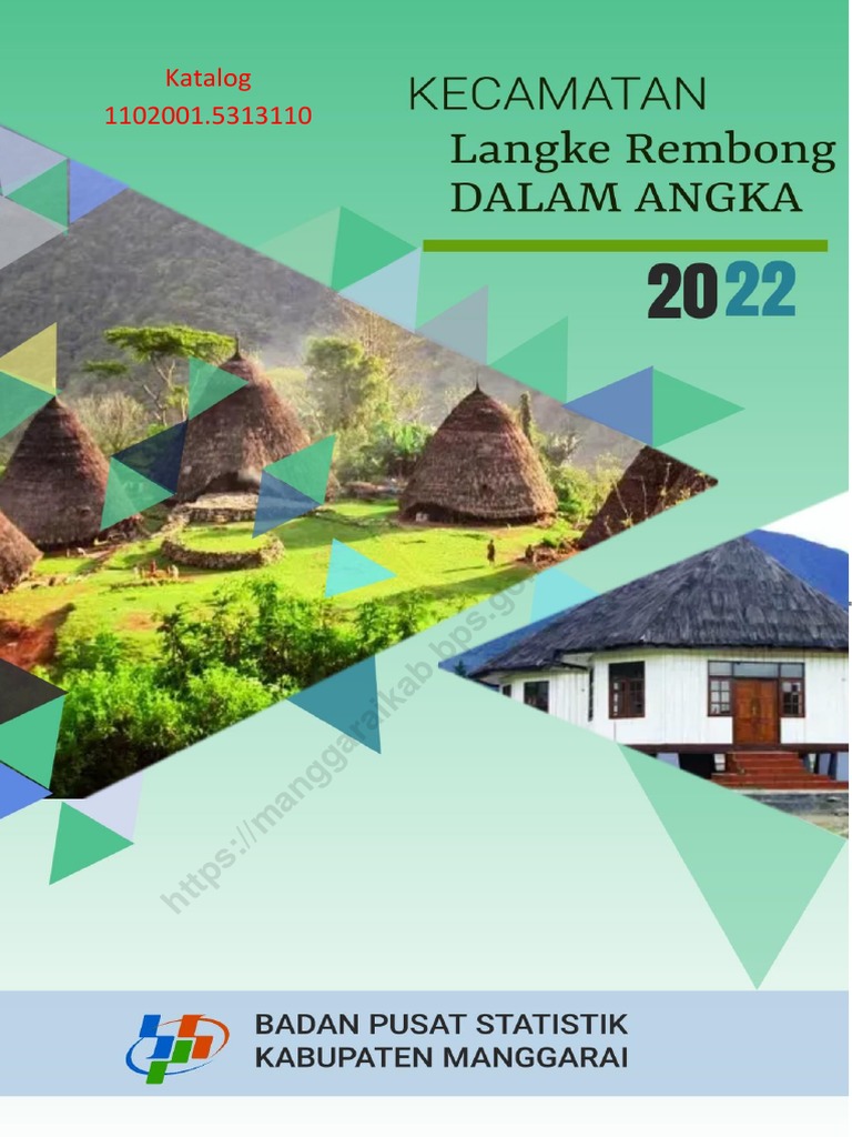 Kecamatan Langke Rembong Dalam Angka 2022 | PDF