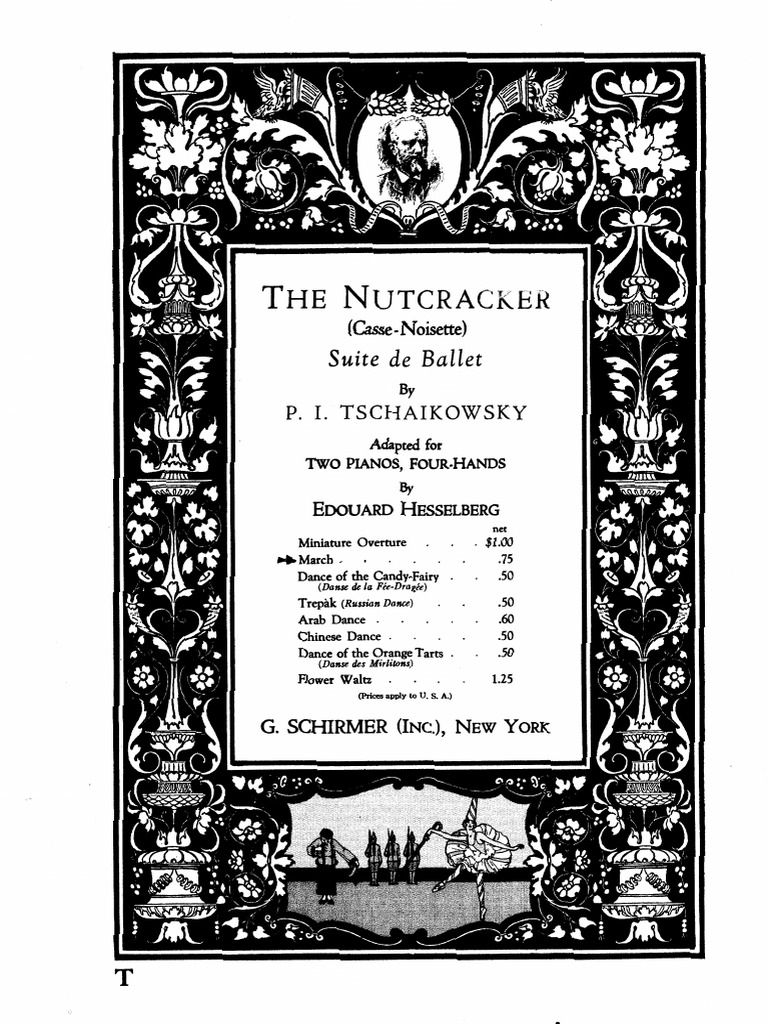 Tchaikovsky Nutcracker For 2pianos | PDF