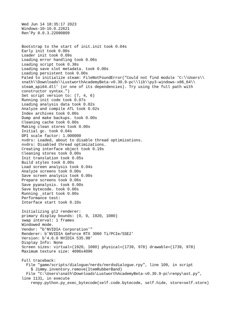 Log | PDF | Computing | Software Engineering