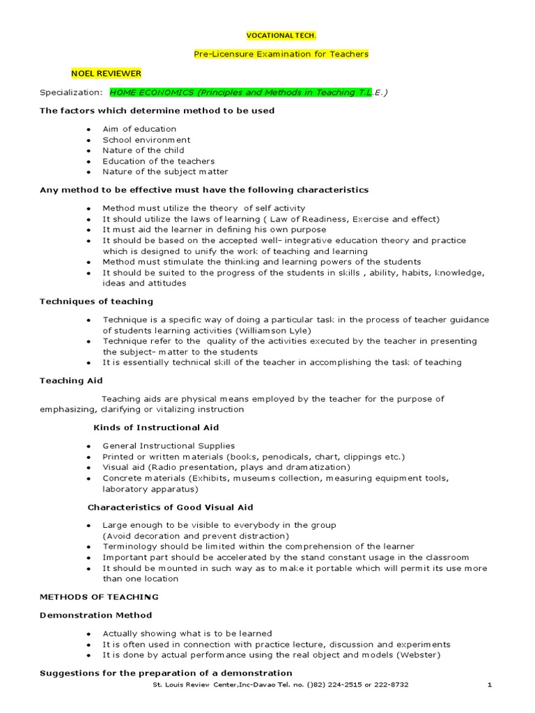 New Cur. Home Economics | PDF | Educational Assessment | Learning