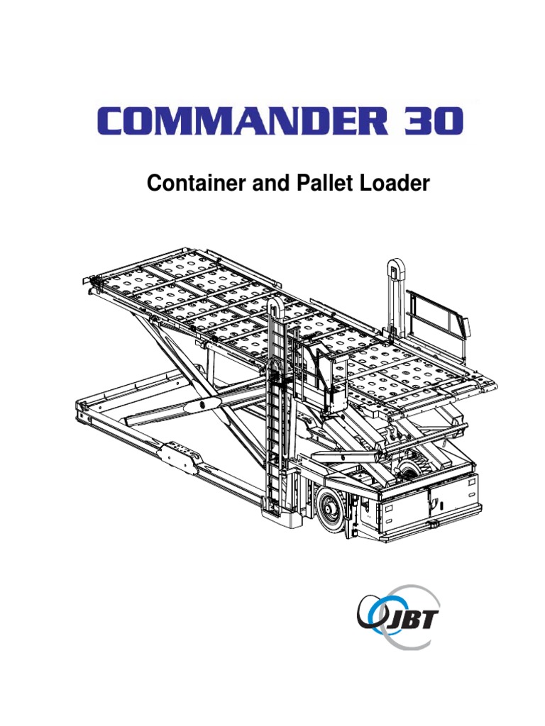 JBT Manual | PDF | Loader (Equipment) | Elevator