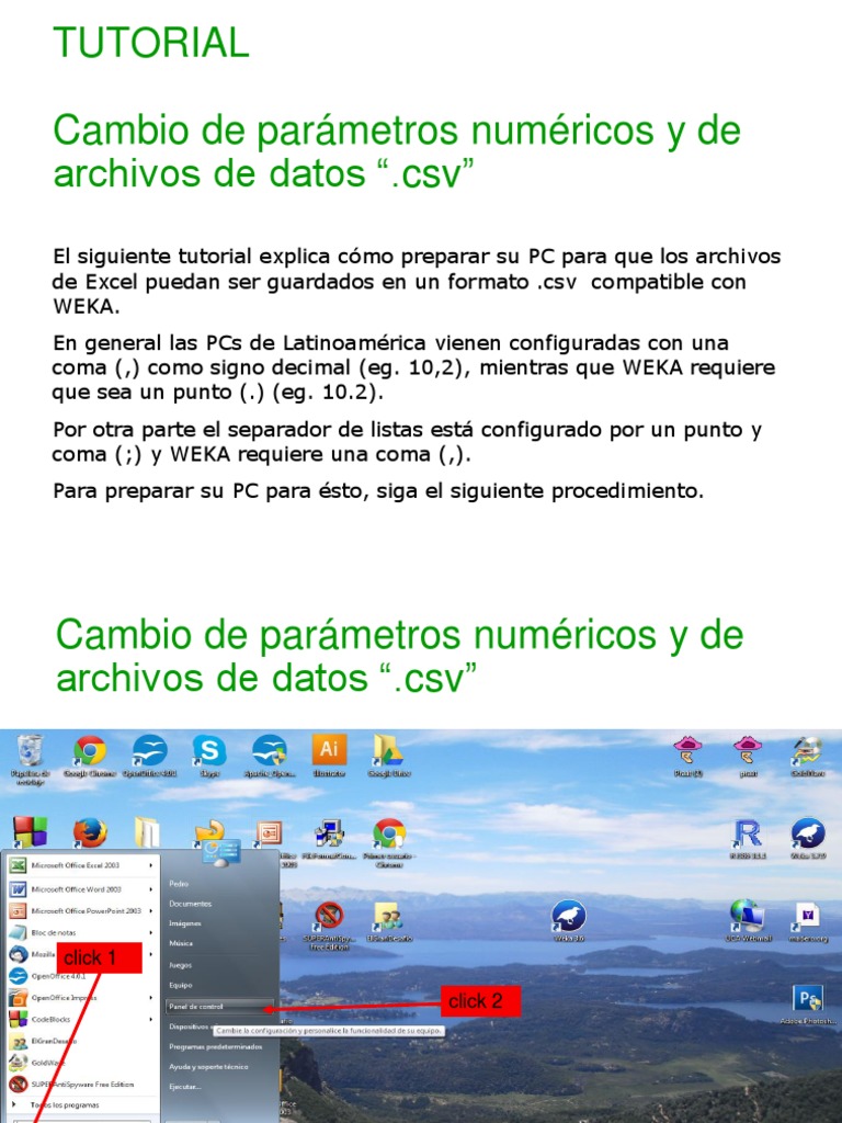 Tutorial - de Excel A CSV | PDF