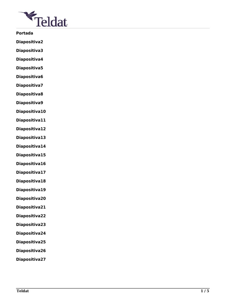Curso Teldat de Iniciacion | PDF