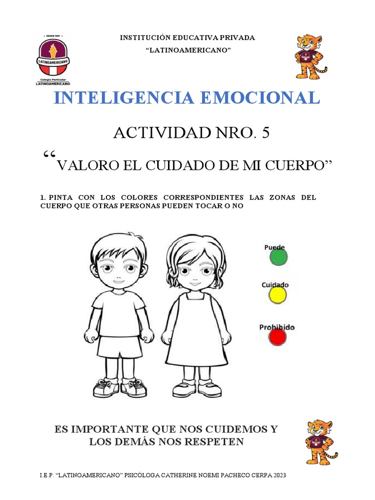 Valoro y Cuido Mi Cuerpo | PDF