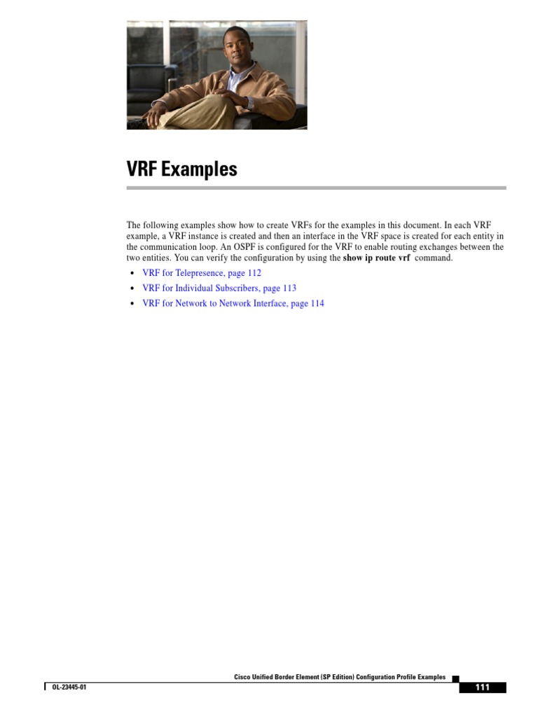 VRF Examples | PDF | Internet Protocols | Ip Address