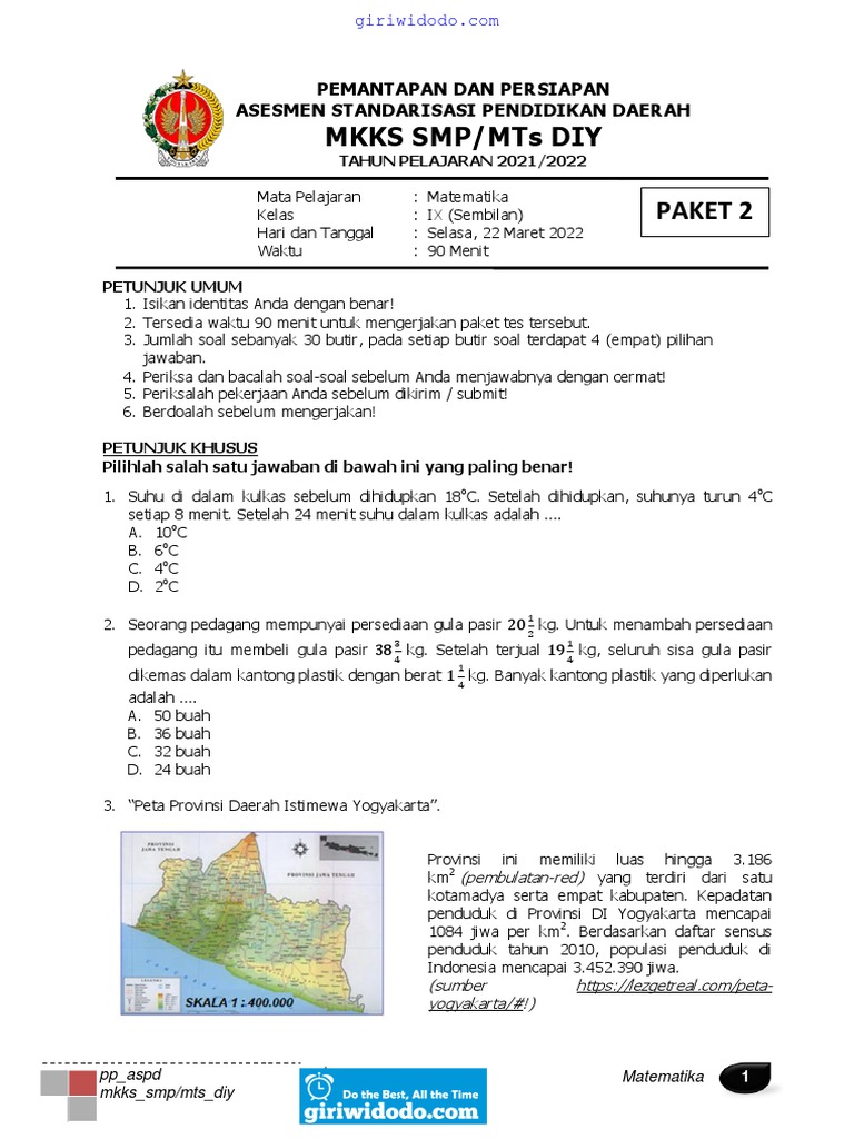 022 Matematika - 2 | PDF