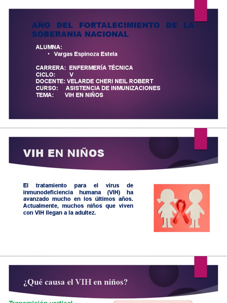 Vih en Niños | Descargar gratis PDF | VIH | Manejo del VIH / SIDA
